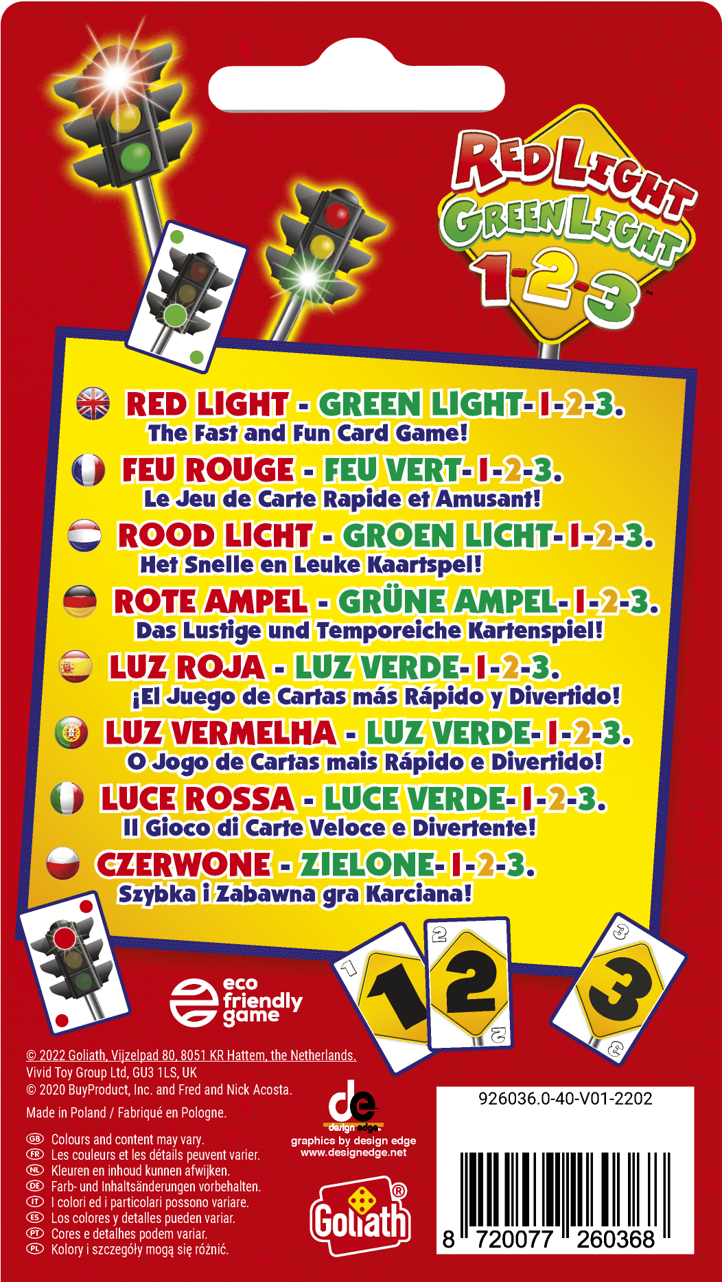 Red Light, Green Light, 1, 2, 3 - Goliath