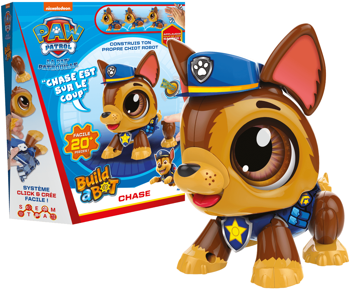 Build A Bot Paw Patrol - Chase - Goliath